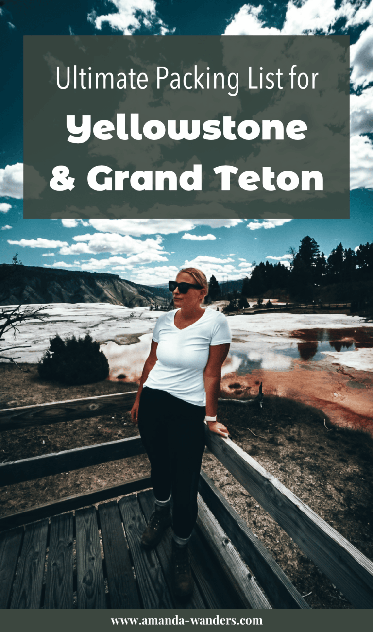 The Ideal Grand Teton & Yellowstone Packing List • Amanda Wanders