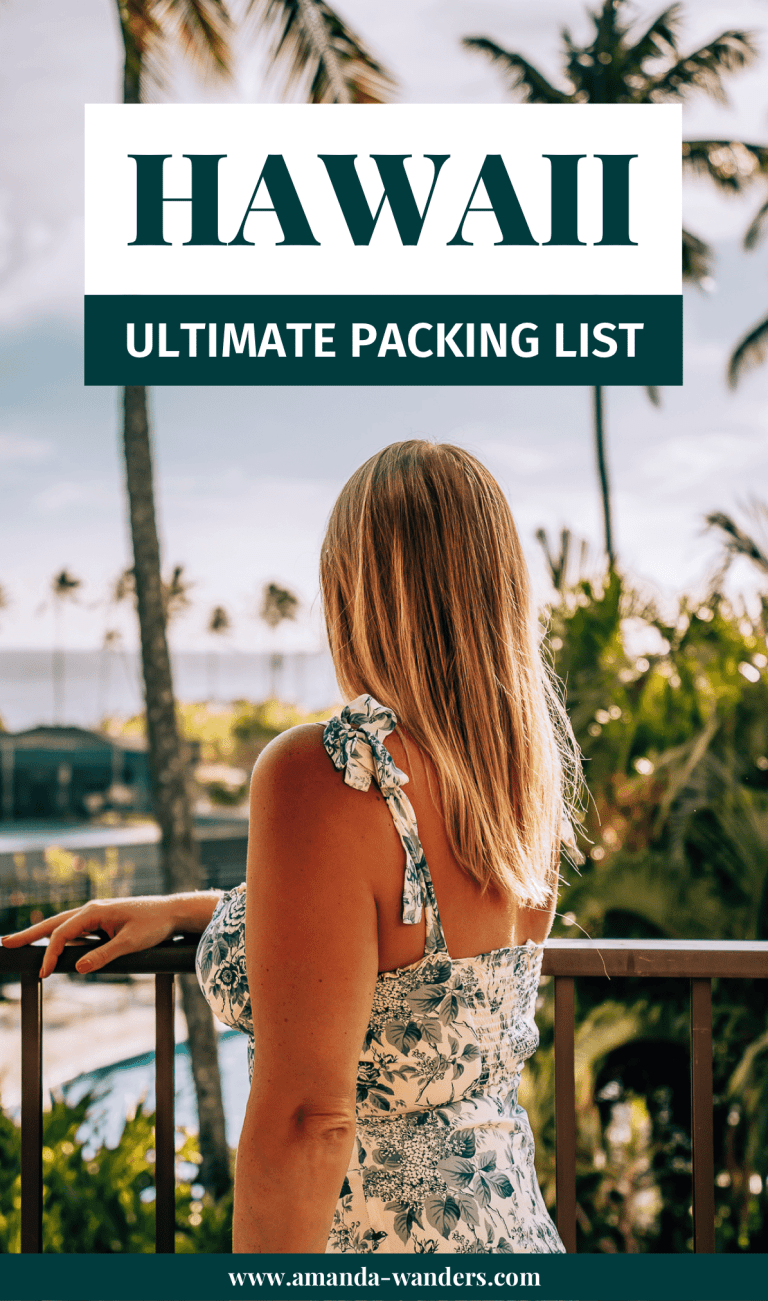 What to Pack for Hawaii • Ultimate Hawaii Packing List • Amanda Wanders