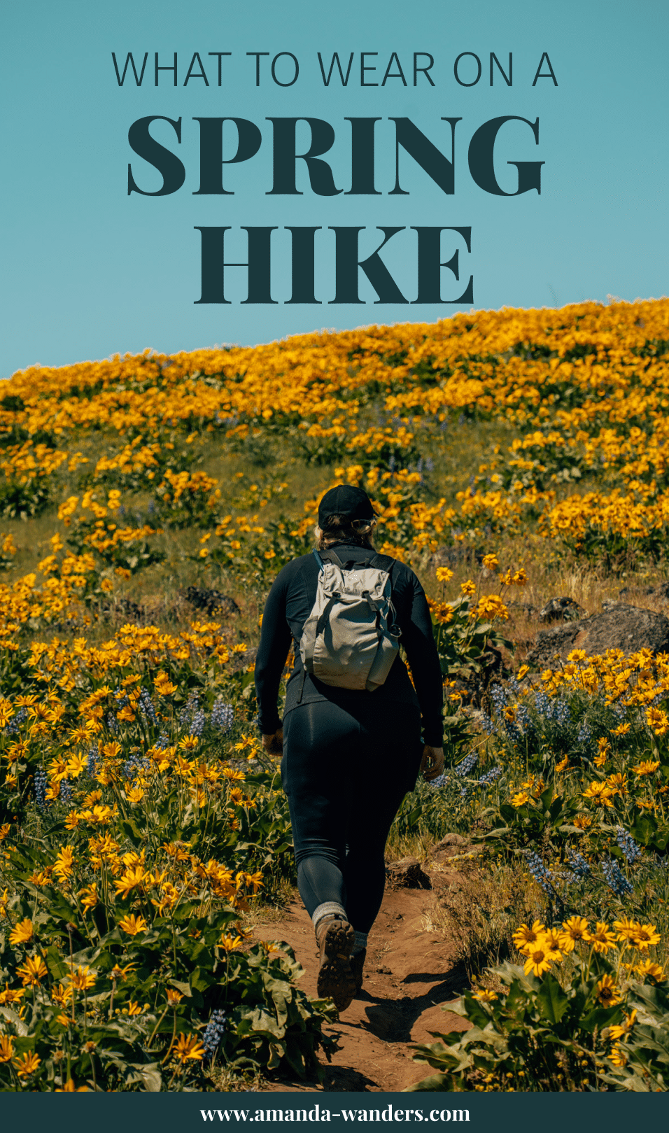 What to Wear for Spring Hikes • Spring Hiking Essentials • Amanda Wanders