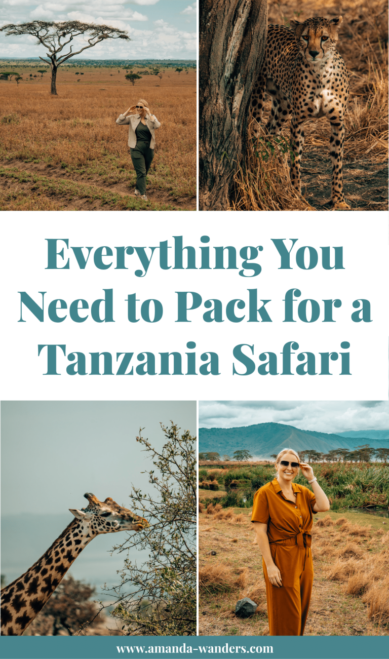 Ultimate Tanzania Safari Packing List • What to Pack & Wear • Amanda ...